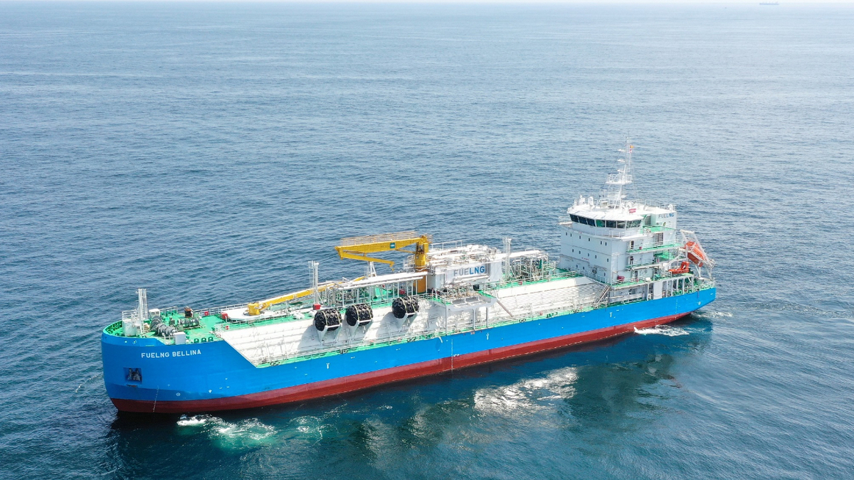 Singapore's First Liquefied Natural Gas Supply Vessel - Zero 2050